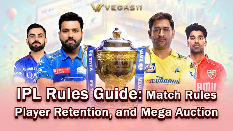 IPL Rules Guide: Match Rules, Player Retention, Mega Auction